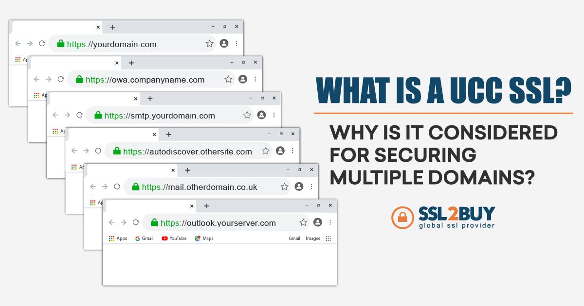 What is a UCC SSL? Why is It Considered for Securing Multiple Domains?