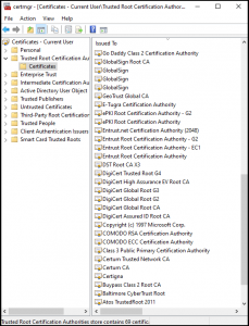 Root Certificate vs. Intermediate Certificates - Master Hi-technology