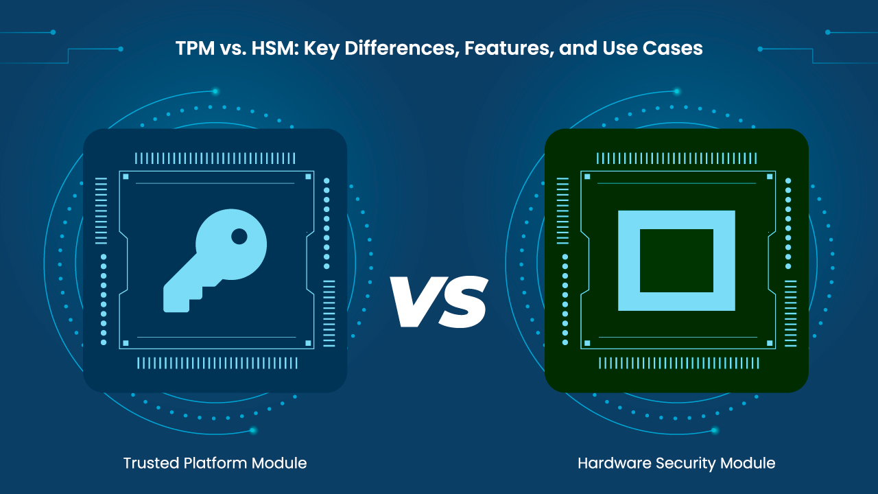 TPM vs. HSM: Key Differences, Features, and Use Cases TPM vs. HSM: Key Differences, Features, and Use Cases