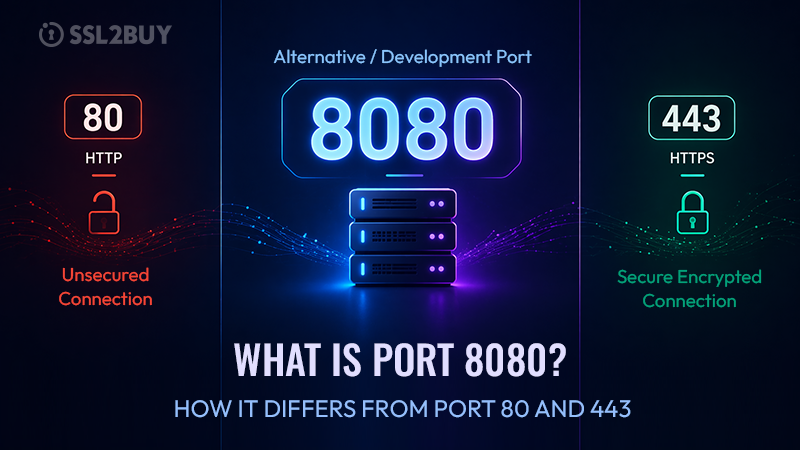 What is Port 8080 and How It Differs from Port 80 and 443